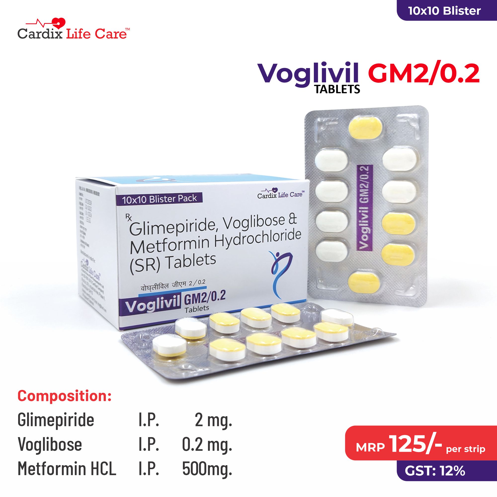 Voglivil GM2/0.2 Tablets