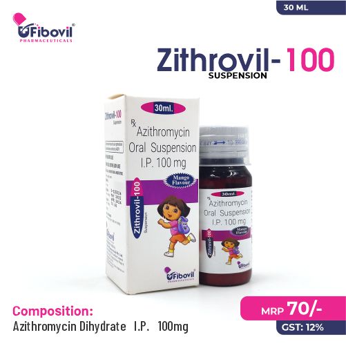 Zithrovil 100-Fibovil Pharmaceuticals