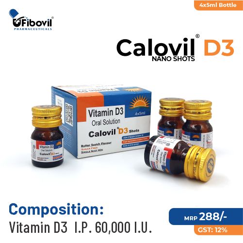 Calovil D3 Shots-Fibovil Pharmaceuticals