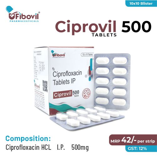 Ciprovil 500-Fibovil Pharmaceuticals