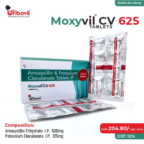 Moxyvil CV 625-Fibovil Pharmaceuticals